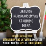 Languages Similar To Lithuanian - Here Are Only 3 Languages!