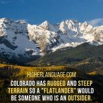Colorado Slang Words And Phrases - 24 Most Famous Ones!