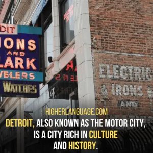Best 46 Detroit Slang Words and Phrases - Did You Know?