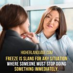 22 Common Slang Words For Stop To Use
