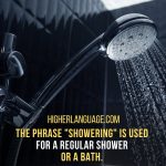 25 Common Slang Words For Taking a Shower You Must Know